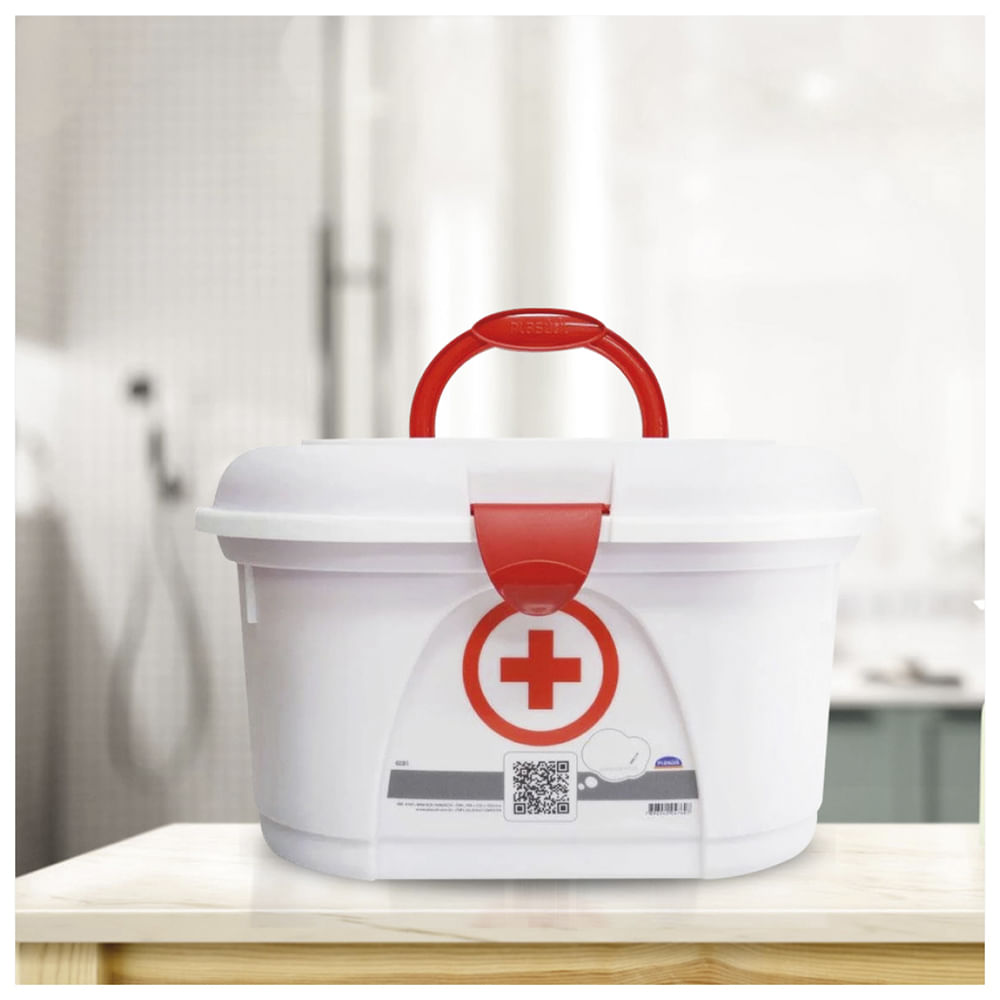 Mini Box Farmácia 4 Litros - Plasútil - lojasmel