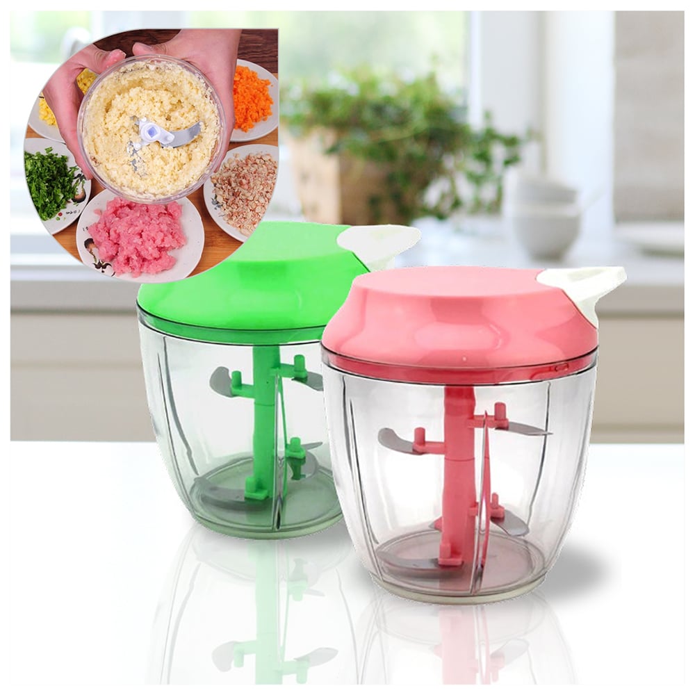 Mini Processador de Alimentos manual de plástico - Clink CK3349 - lojasmel