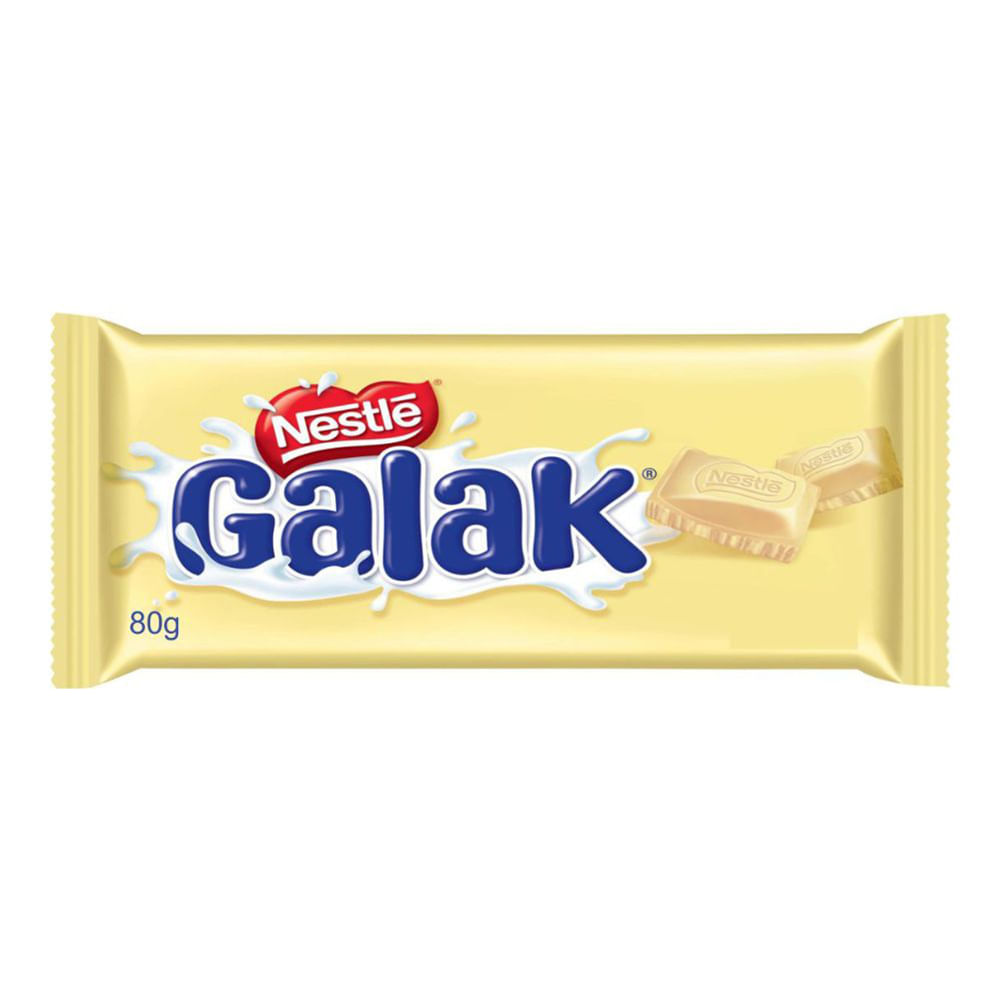 Barra de Chocolate Galak 80g 10511 - Nestlé - lojasmel