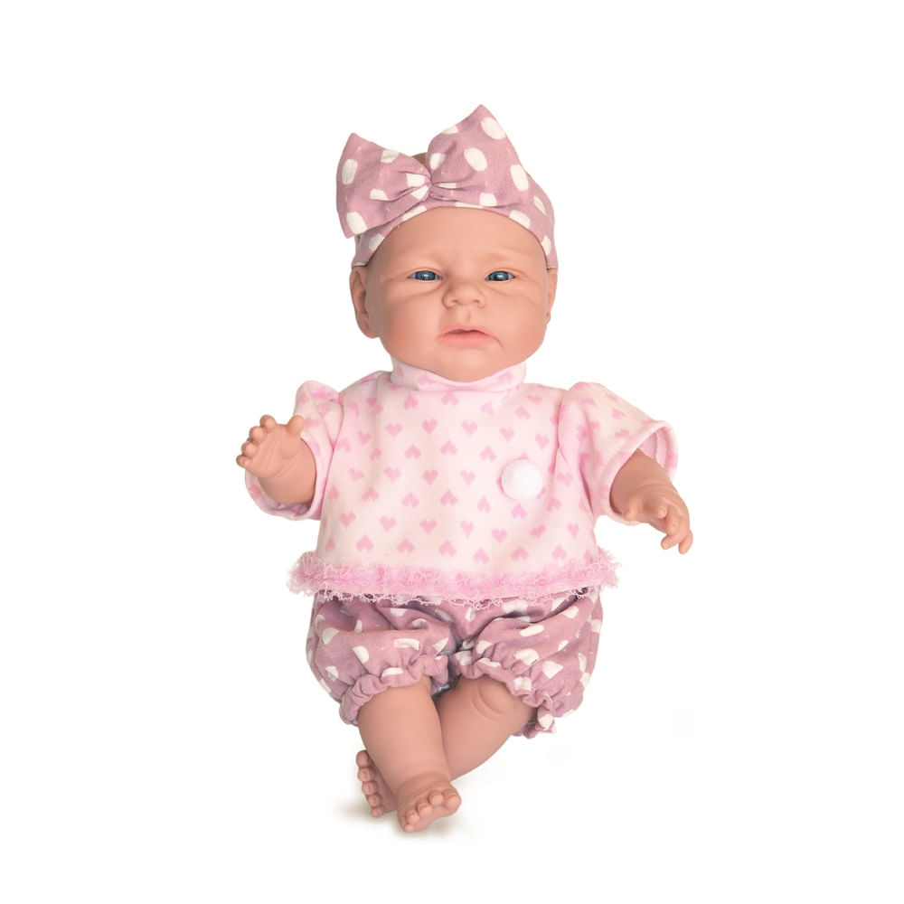 Boneca Collection Baby Reborn 626 - Milk - lojasmel